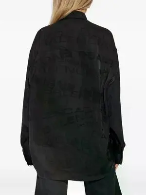 Balenciaga Logo-pattern Shirt
