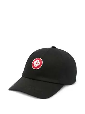 Casablanca Baseball Cap With Appliqu - Black