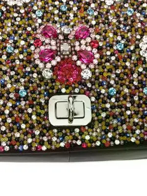 LE SILLA Crystal-embellished Shoulder Bag