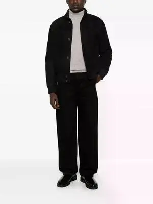 ERALDO Suede Button-front Jacket