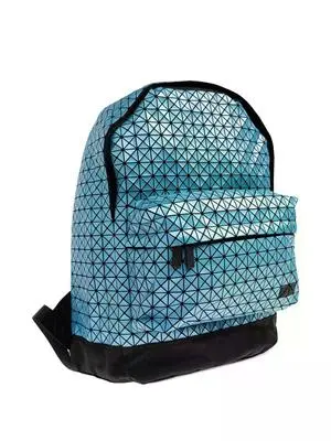 Issey Miyake Geometric-pattern Backpack - Blue
