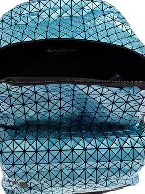 Issey Miyake Geometric-pattern Backpack - Blue