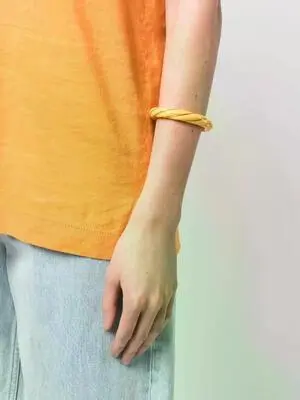 AURÉLIE BIDERMANN Diana Twisted Cuff - Yellow