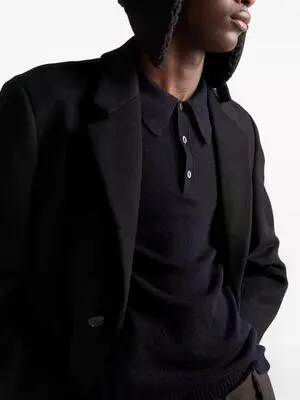 Prada Cashmere Polo Shirt