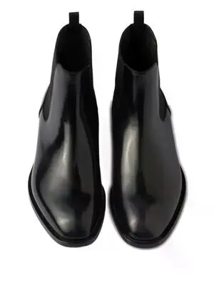 Prada Elastic-gusset Chelsea Boots - Black