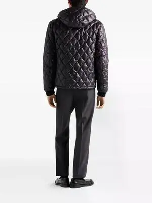Prada Quilted Hooded Jacket