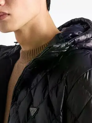 Prada Quilted Hooded Jacket