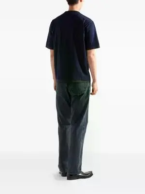 Prada Triangle-logo Cotton T-shirt