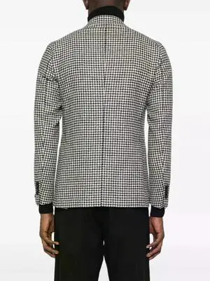 Tagliatore Houndstooth Double-breasted Blazer