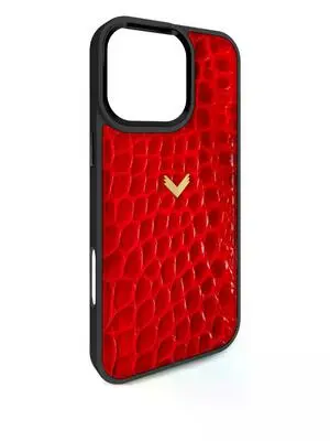 VELANTE Crocodile-texture Iphone 16 Pro Phone Case