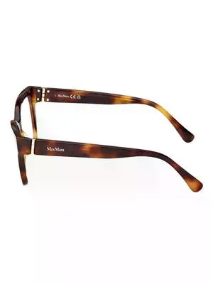Max Mara Tortoiseshell Square Frame Glasses
