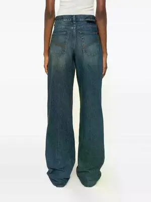Stella McCartney Snakeskin Panel Jeans