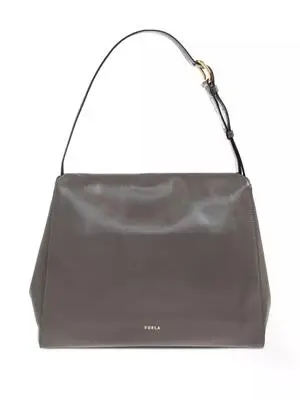 Furla Circular-detail Leather Tote Bag