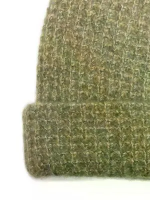 Frenckenberger Ribbed Beanie - Green