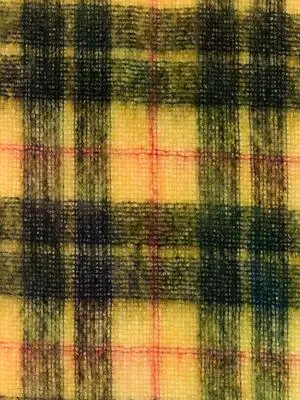 Burberry Check Scarf - Yellow