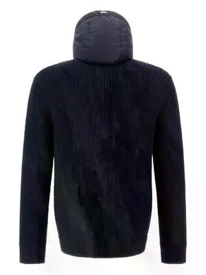 Herno Ribbed-knit Wool Jacket