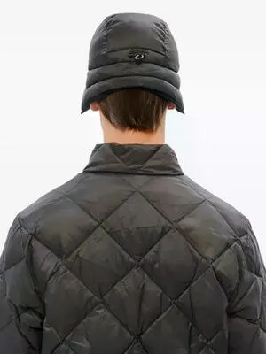 HIKING PATROL Quilted Ear-flap Cap - Black