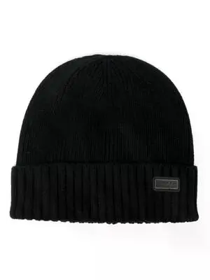 BARBOUR INTERNATIONAL Ribbed Knit Beanie