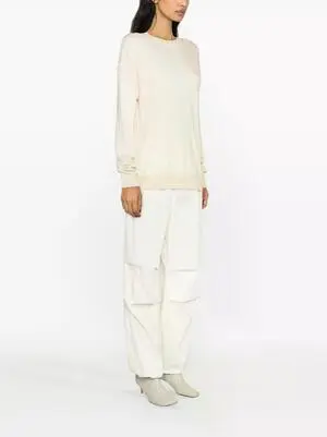 Moschino Logo-intarsia Virgin Wool Sweater