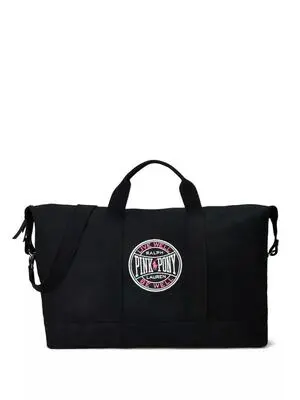 Polo Ralph Lauren Pink Pony Logo-patch Duffle Bag
