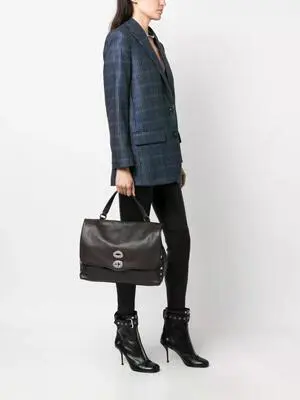 ZANELLATO Postina Large Tote Bag - Brown