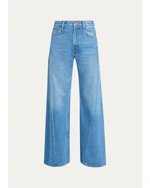 MOTHER The Lemon Twist Jeans - Mdblue