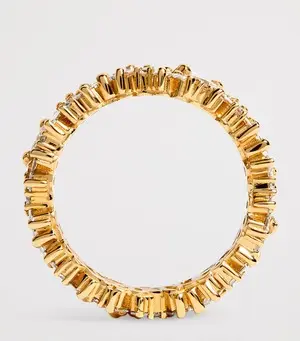 SUZANNE KALAN Rose And Diamond La Fantaisie Eternity Ring