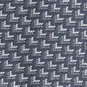 Giorgio Armani Silk Herringbone Tie - Blue