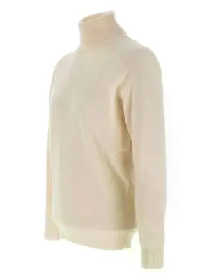 KANGRA Roll-neck Ribbed Sweater - Neutrals