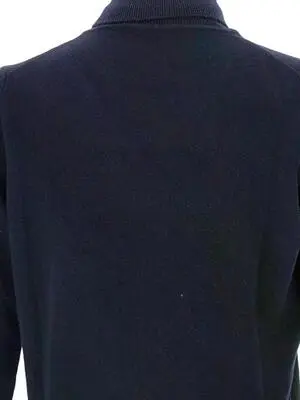 KANGRA Ribbed Cashmere Roll-neck Sweater - Blue