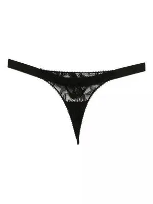 Kiki De Montparnasse Sophie Thong - Black