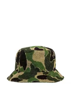 A BATHING APE Camouflage Bucket Hat
