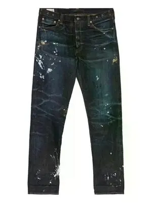 Mastercraft Union Edo Paint-splatter Jeans