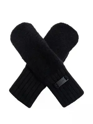 Canada Goose Alpaca-wool Mittens - Black