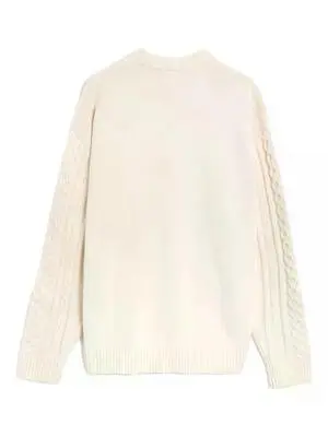 Carhartt Work In Progress Cable-knit Sweater - White