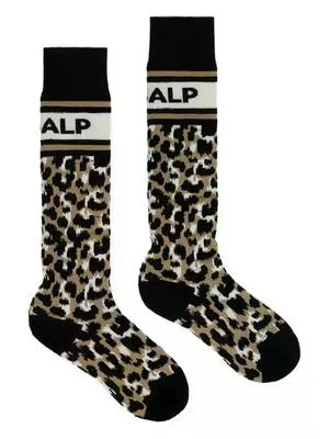 Fusalp Leopard-print Socks