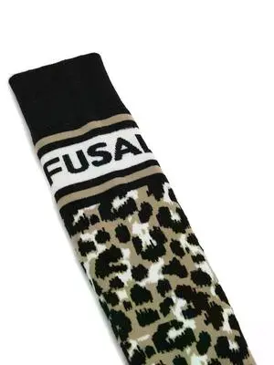 Fusalp Leopard-print Socks