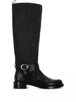 STUART WEITZMAN Buckle-detail Knee High Boots