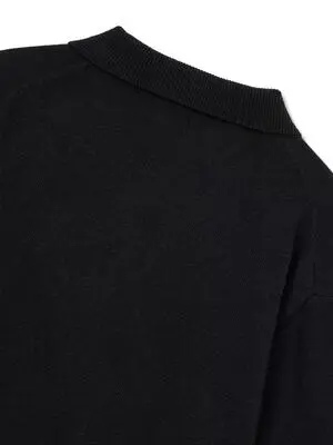 STUDIO TOMBOY Long-sleeve Polo Shirt - Black