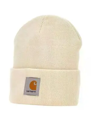 Carhartt Work In Progress Logo-Patch Beanie Neutrals