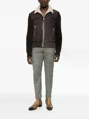 Mackage Leather Zip-up Jacket