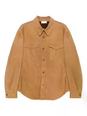 THE ROW Button-down Flap-pocket Shirt Jacket