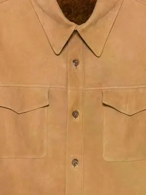 THE ROW Button-down Flap-pocket Shirt Jacket