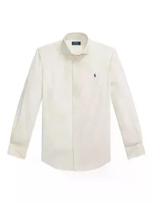 Polo Ralph Lauren Custom Fit Corduroy Long-sleeve Shirt - Neutrals