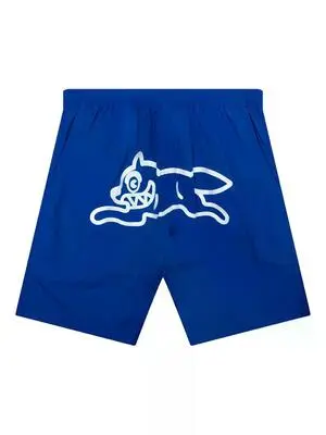 ICECREAM Running Dog Printed Shorts - Blue