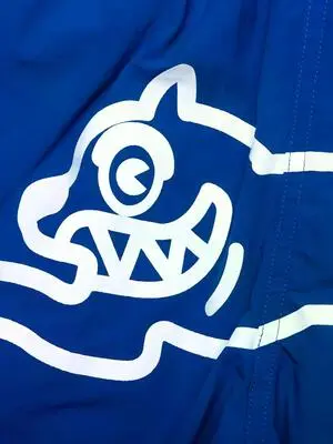 ICECREAM Running Dog Printed Shorts - Blue