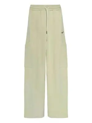 Off-white Light Wash Pants For Women