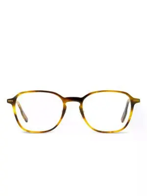 Zegna Tortoiseshell Eyewear For Men