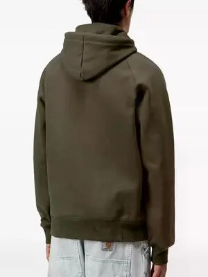 Carhartt Work In Progress Hooded Long-sleeved Sweatshirt - Green