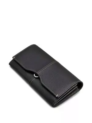 TOD'S Leather Stitched Wallet